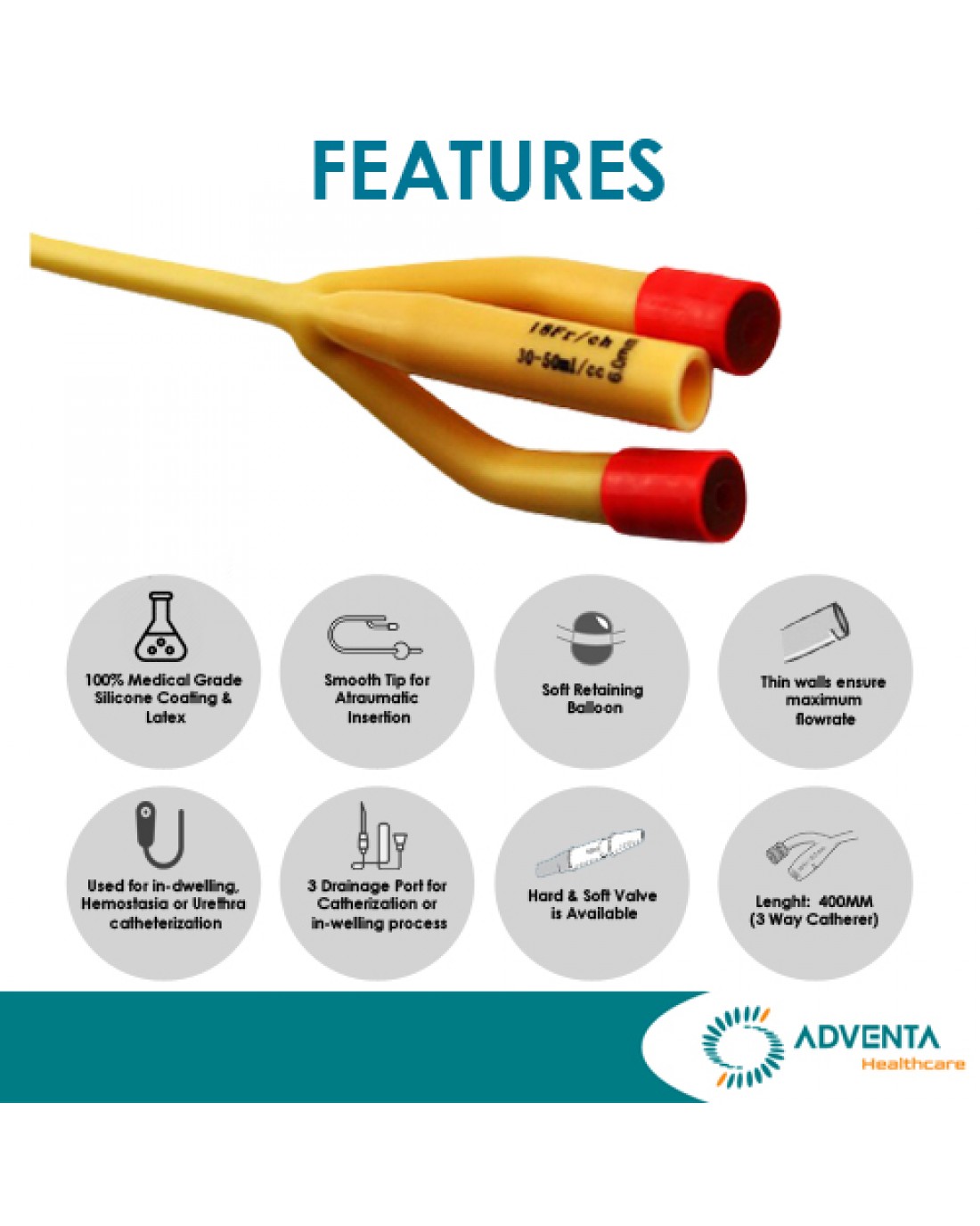 3 way foley catheter